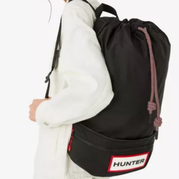 Hunter | Bags | Hunter Travel Ripstop Backpack Black | Poshmark